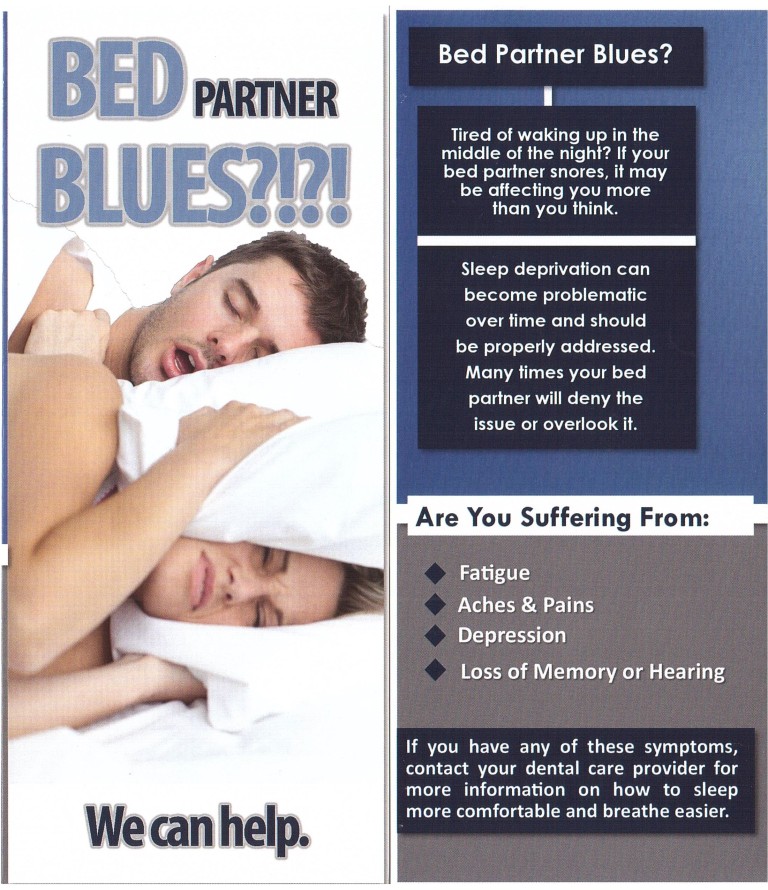 blues brochure 001 - Sleep Apnea, Snoring Solutions & CPAP Alternatives